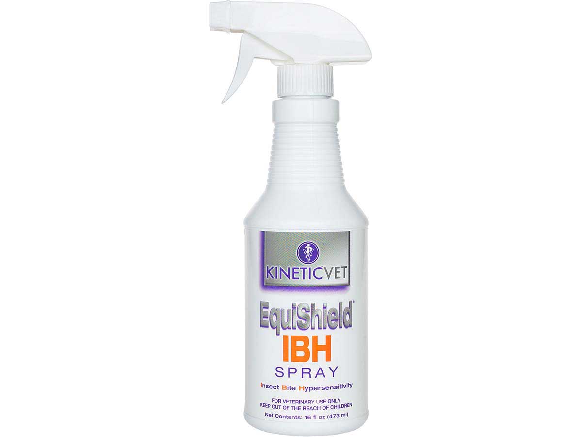 EquiShield® IBH Medicated Spray by Kinetic Vet – Cox Ranch Supply