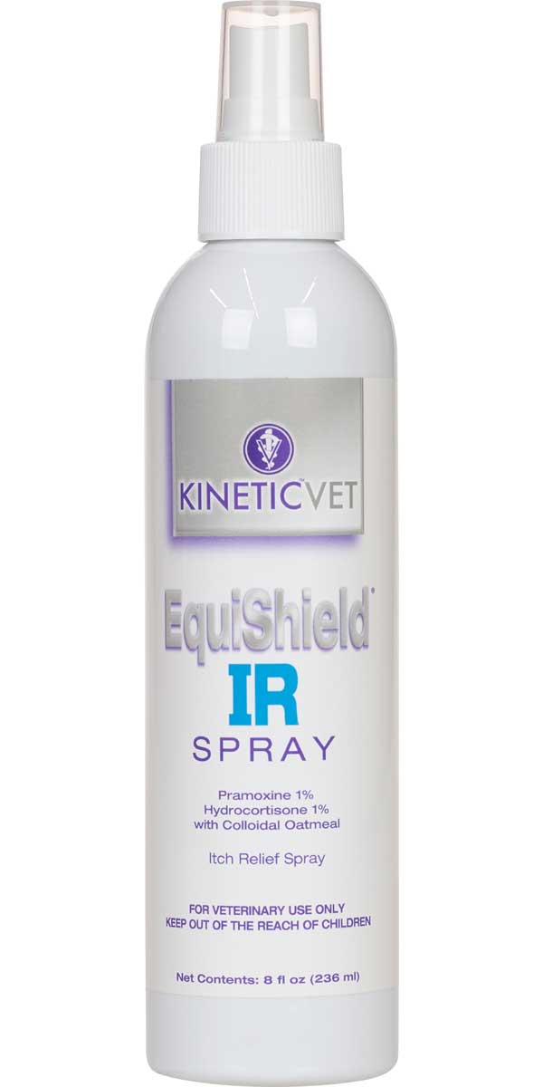 EquiShield® IR Itch Relief Medicated Spray by Kinetic Vet – Cox Ranch ...