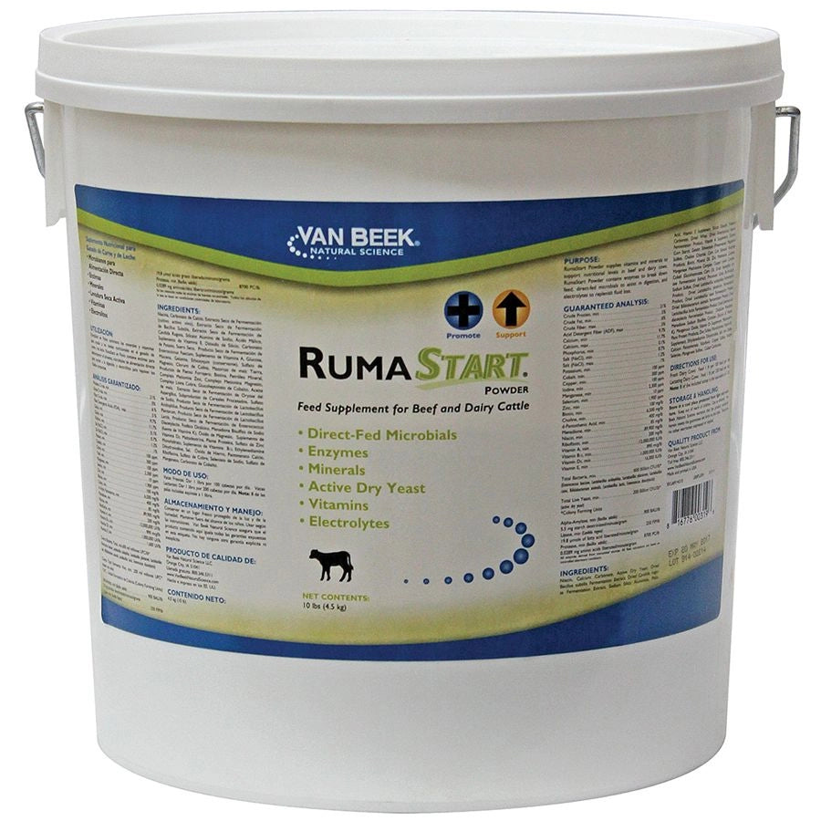 RumaStart® 10 lb. Powder for Cattle – Cox Ranch Supply
