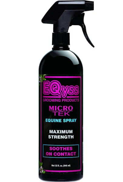 EQyss® Micro-Tek Maximum Strength Equine Coat Spray – Cox Ranch Supply