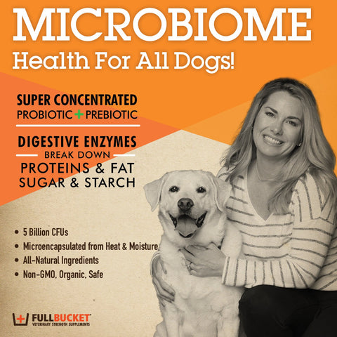 Full Bucket® Canine Probiotic Powder – Cox Ranch Supply