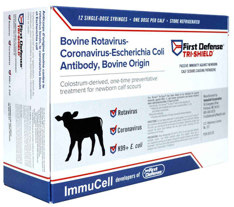 First Defense® Tri-Shield® Calf Scours Prevention for Beef or Dairy Ca ...